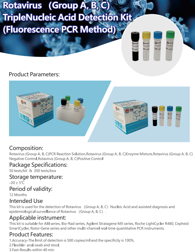 Rotavirus Real Time PCR Detection Kit - Buy Rotavirus, Rotavirus PCR ...